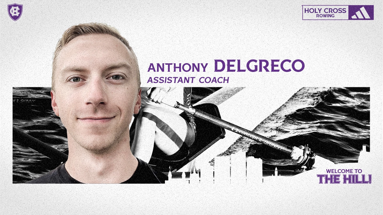 Rowing News | Anthony Delgreco Named Women's Rowing Assistant Coach