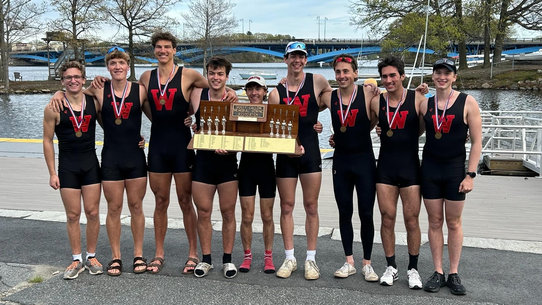 Rowing News | #1 Wesleyan Men's Rowing Varsity 8 Captures Gold at New ...