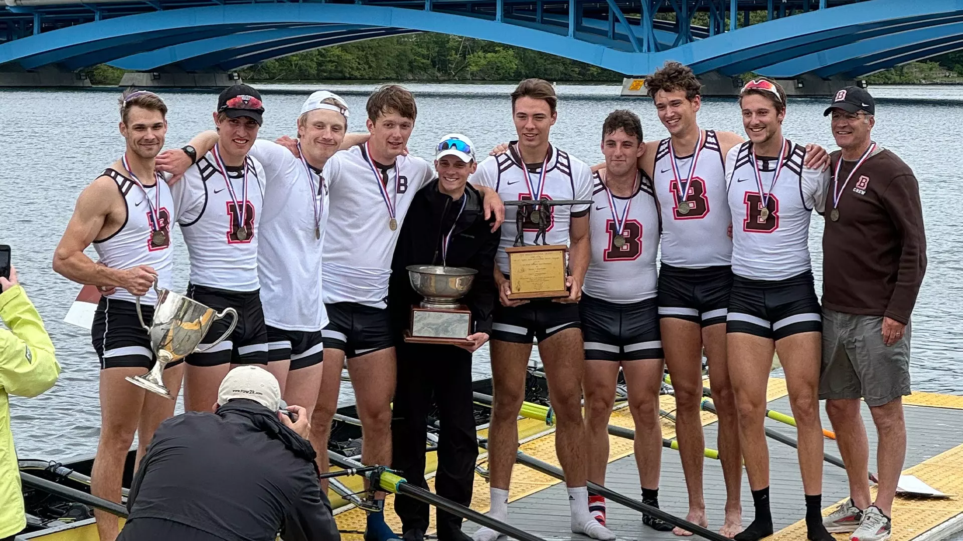 Rowing News | Brown Men's Varsity 8 Takes Gold at Eastern Sprints