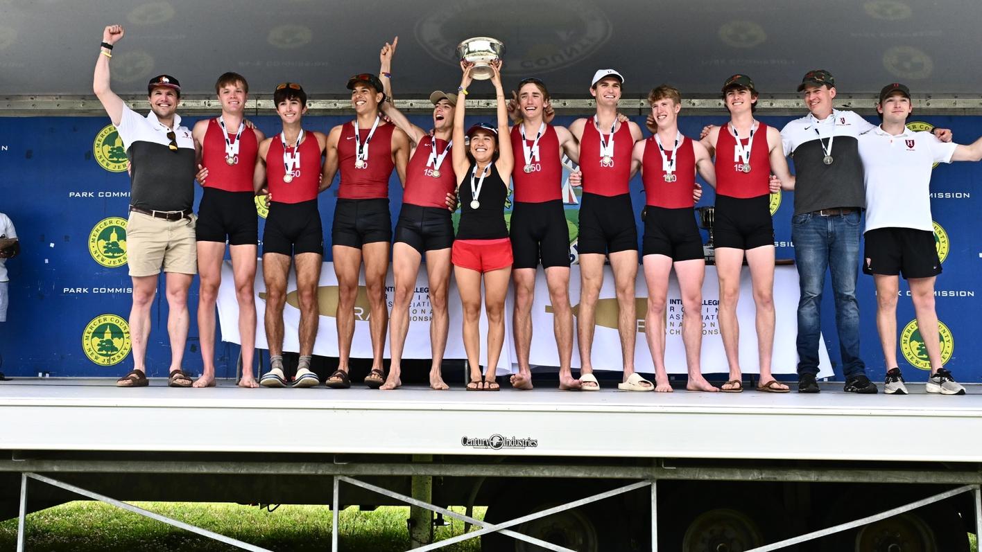 Rowing News | Harvard Lightweight Men Win IRA Championship in 1V and 2V
